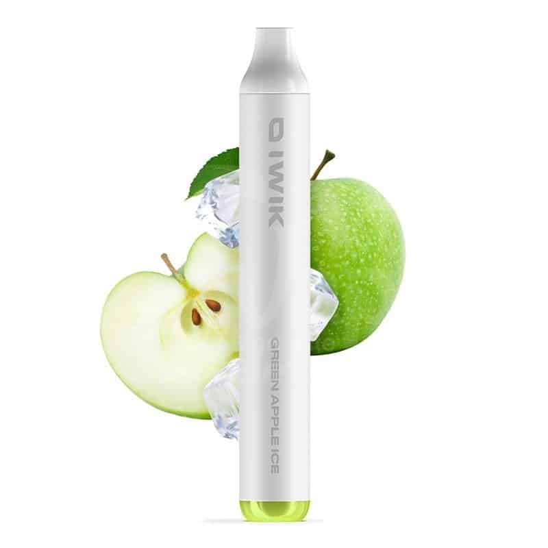 IWIK Green Apple Ice - Sigaretta Elettronica Usa e Getta - Linea Svapo