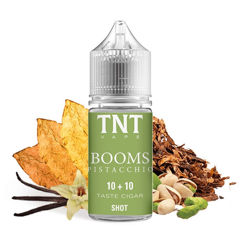 TNT Vape Booms Pistacchio - Shot 10+10 - Linea Svapo
