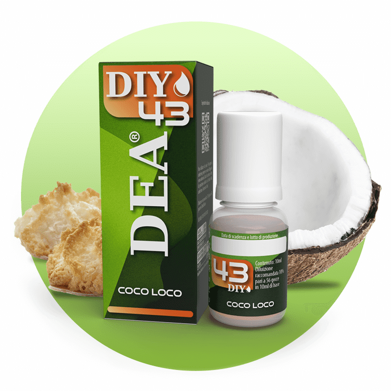 DEA DIY 43 Coco Loco - Aroma 10ml - Linea Svapo